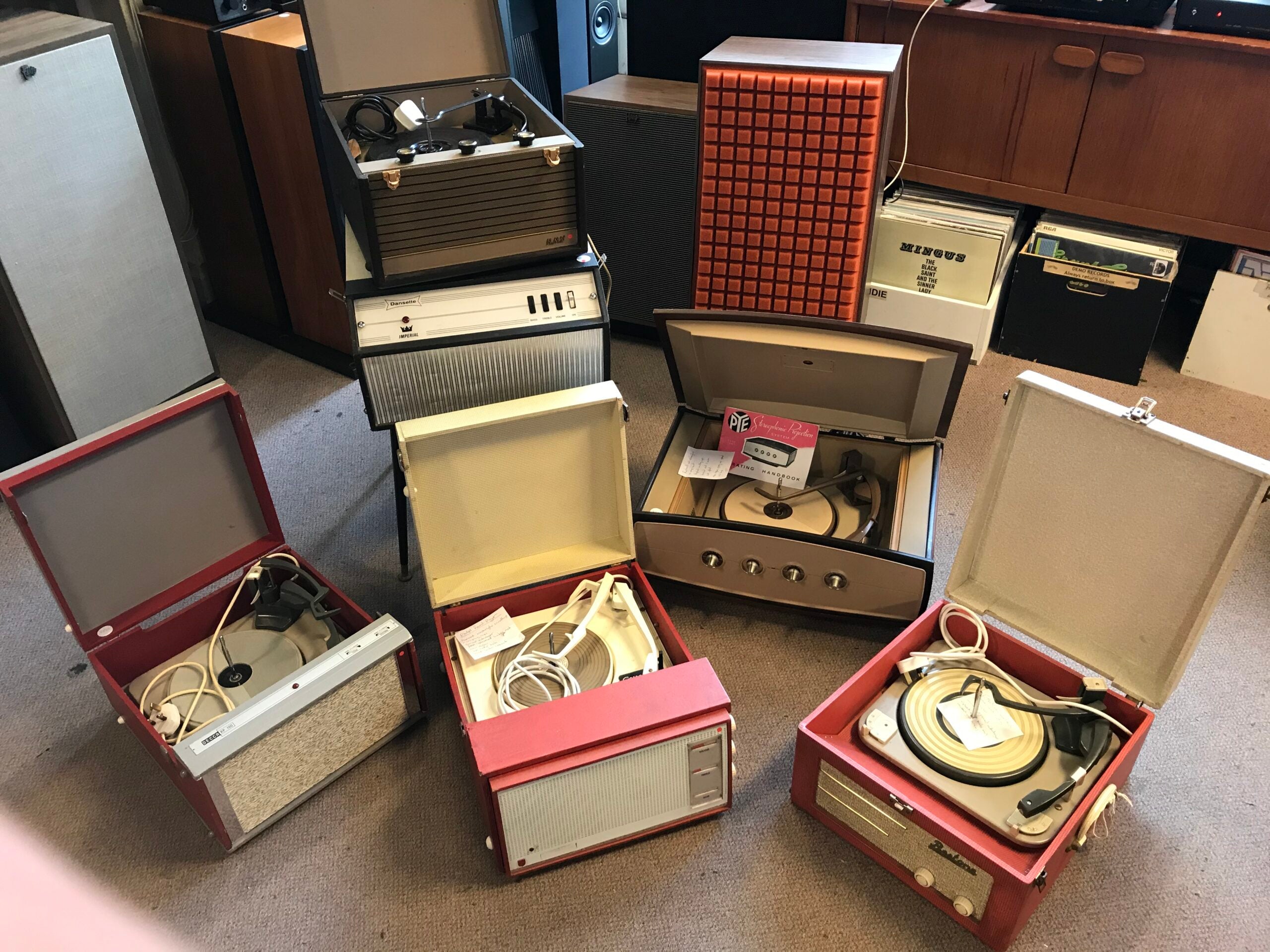 All in One Record Players / Dansettes – AudioGoldLondon