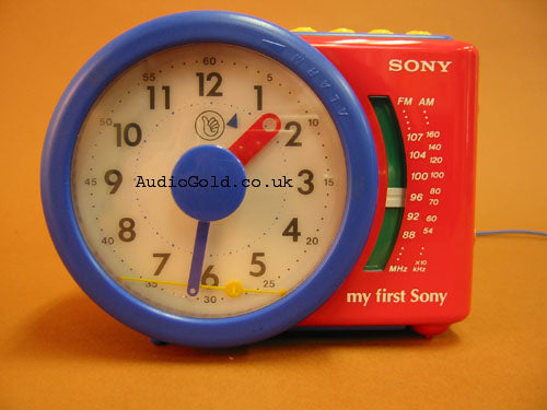 My First Sony Clock Radio – AudioGoldLondon